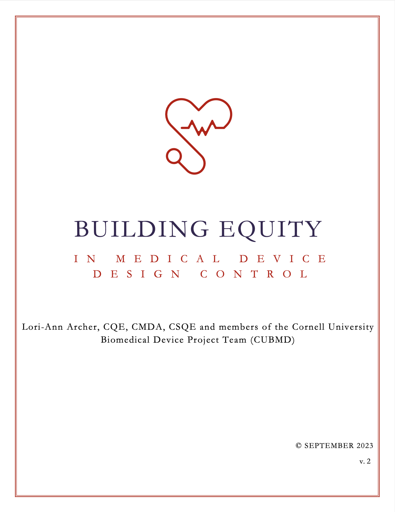 CUBMD White Paper — CUBMD